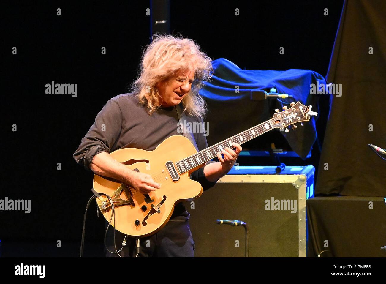Pat Metheny during the Concert Side-Eye, on 8th May 2022, at Auditorium ...