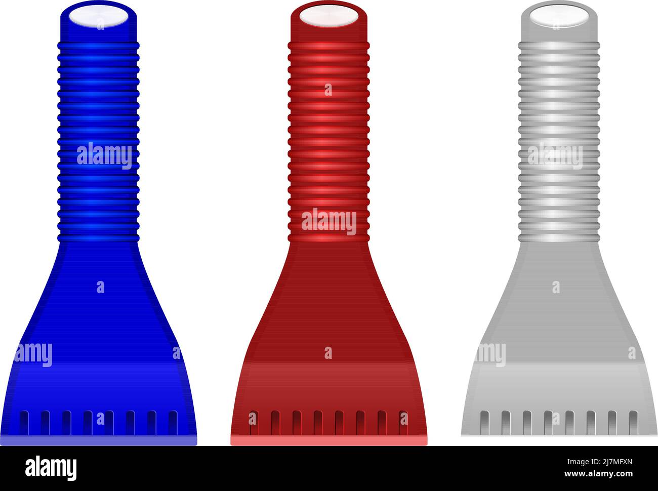 Ice scraper set on a white background. Vector illustration Stock Vector ...