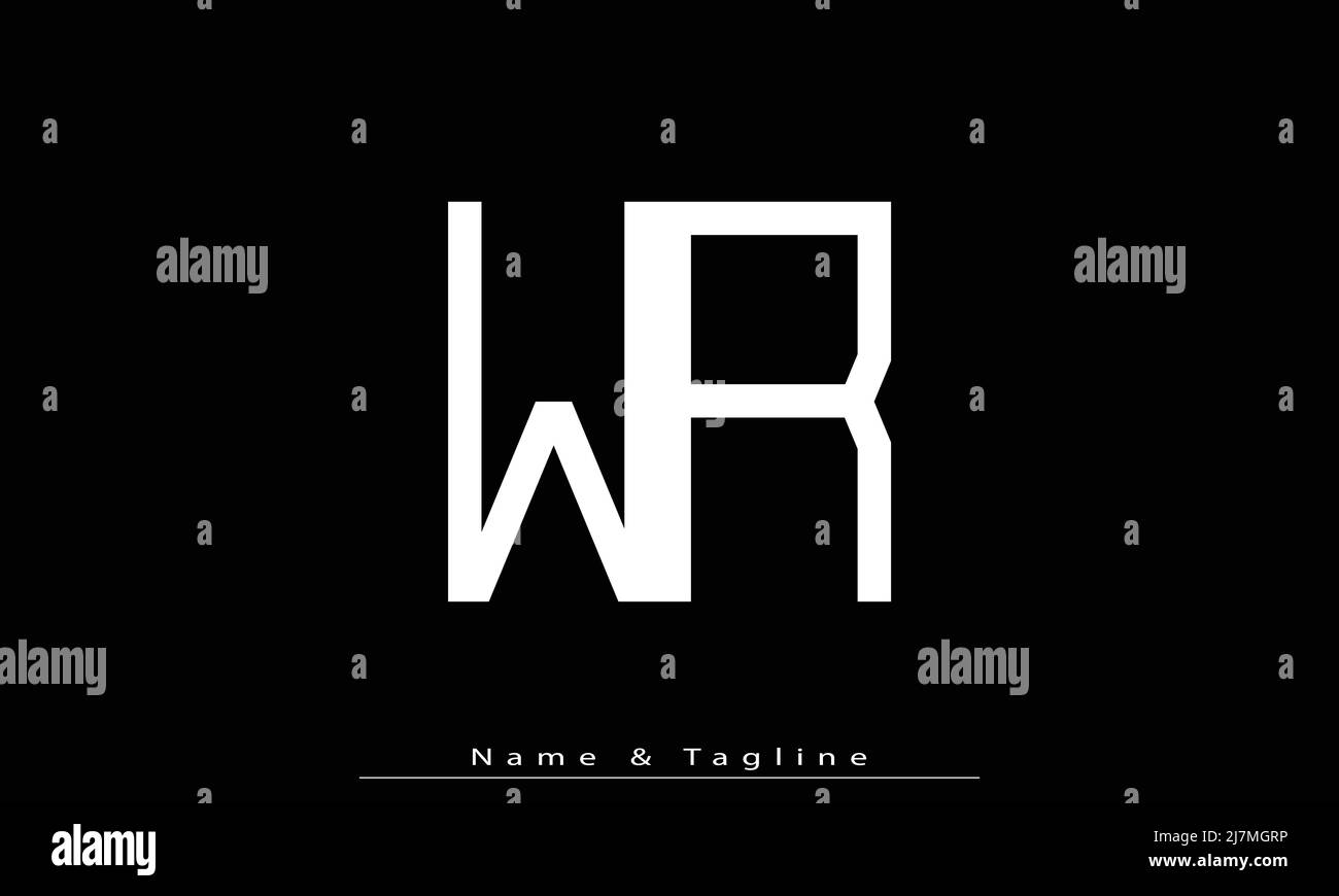 Wr logo hi-res stock photography and images - Alamy