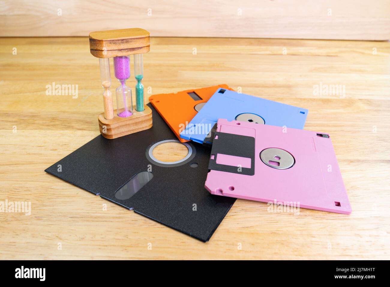 A floppy disk or diskette disk was a ubiquitous form of data storage ...
