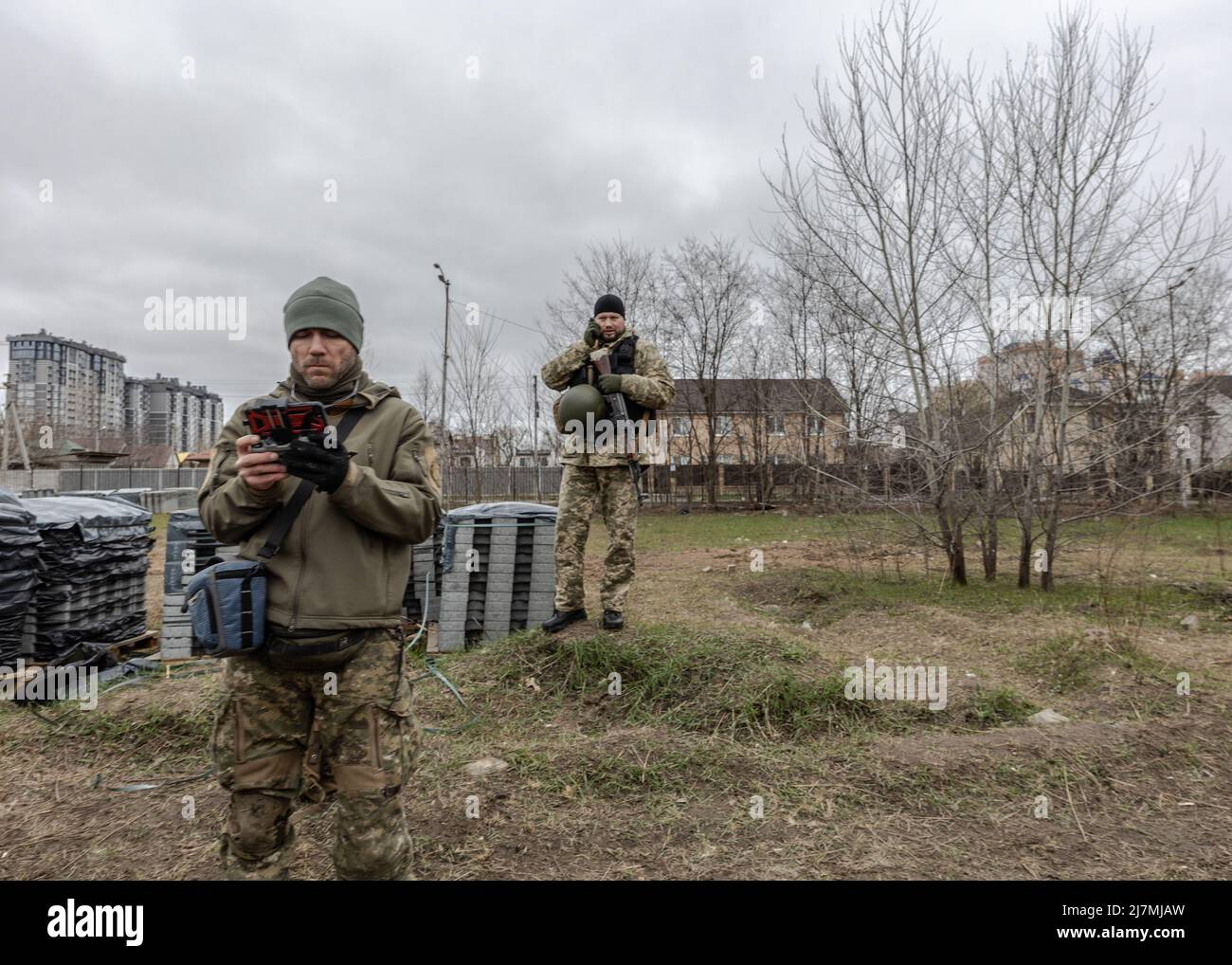 Bucha mass grave hi-res stock photography and images - Alamy