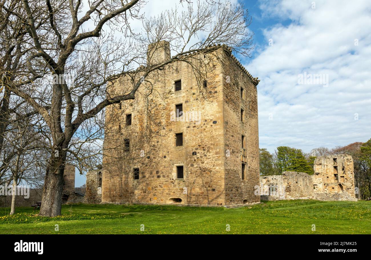 Spynie Palace in Morayshire Scotland Stock Photo - Alamy