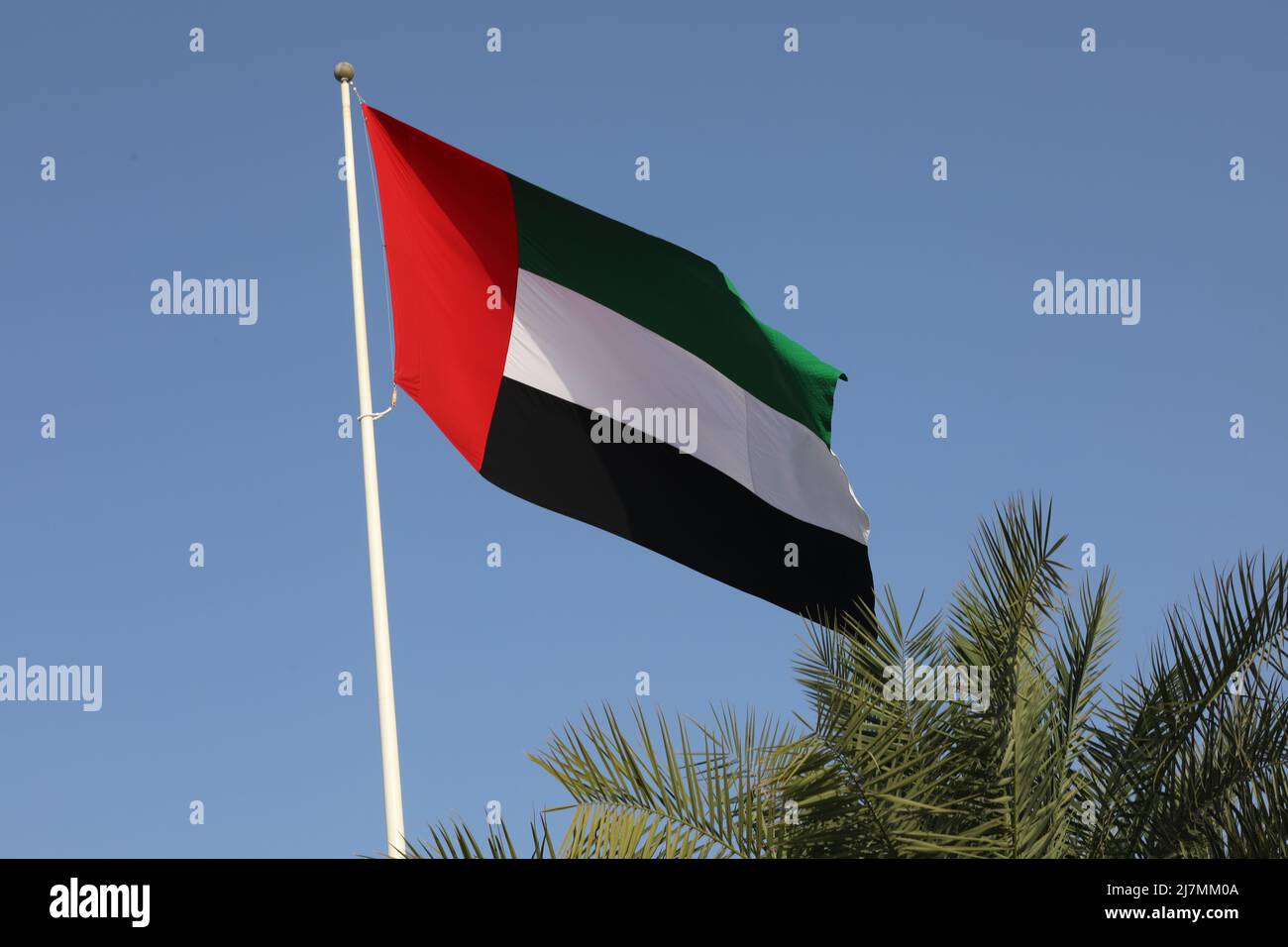 United Arab Emirates Flag Stock Photo - Alamy