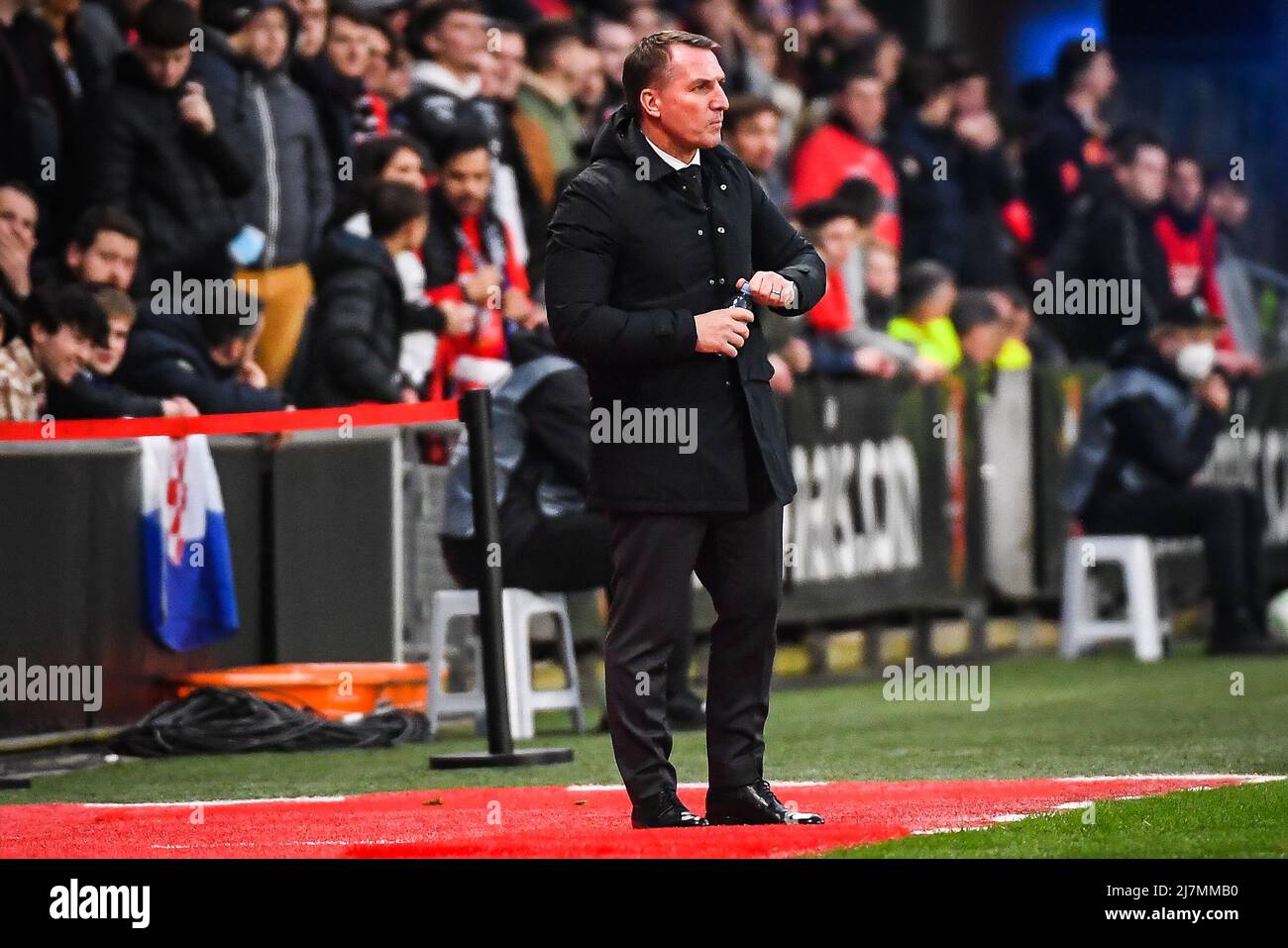 Brendan RODGERS of Leicester City during the UEFA Conference League ...