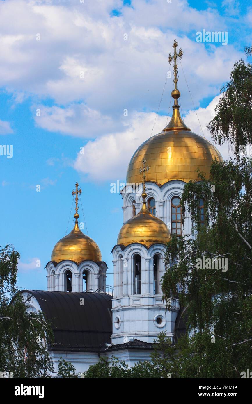 Russian orthodox church iversky hi-res stock photography and images - Alamy