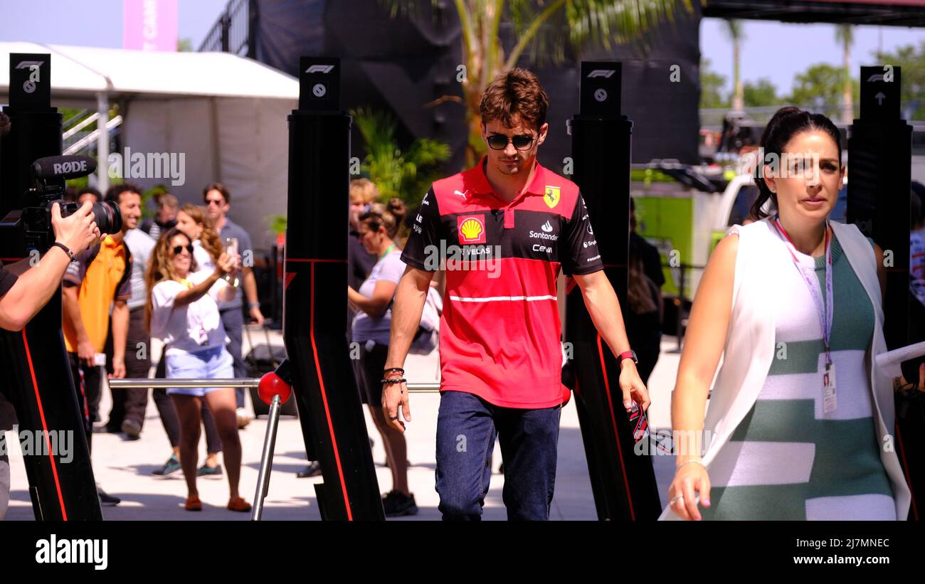 May 6th, 2022: Charles Leclerc, Team Ferrari driver #16 during the ...