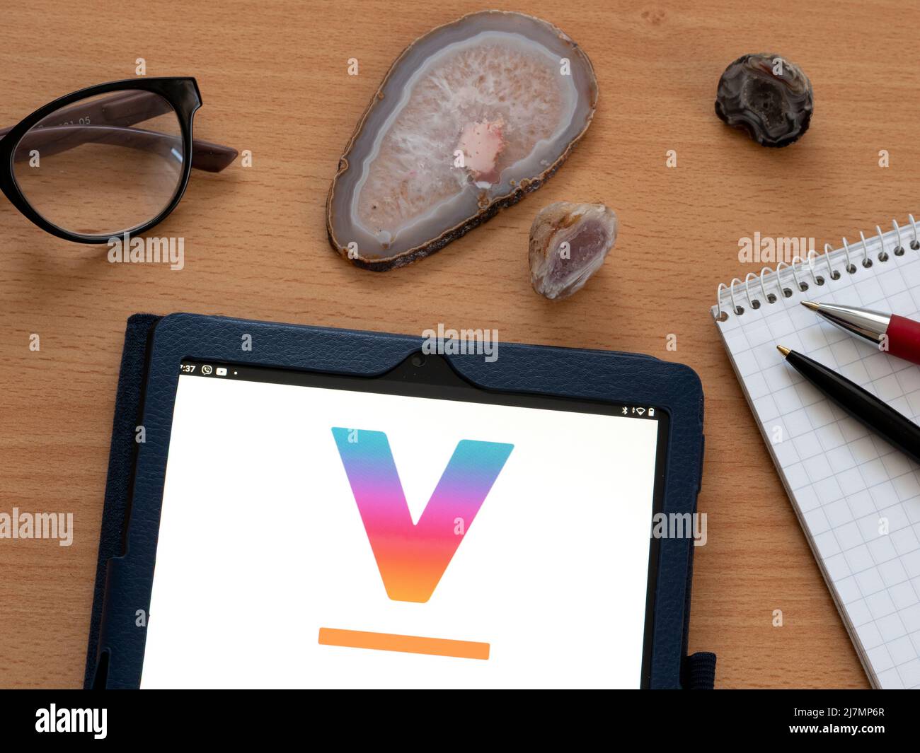 In this photo illustration Verily Life Sciences, also known as Verily ...