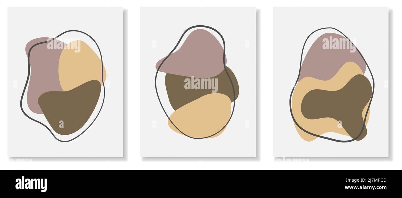 Poster blob Stock Vector Images - Alamy