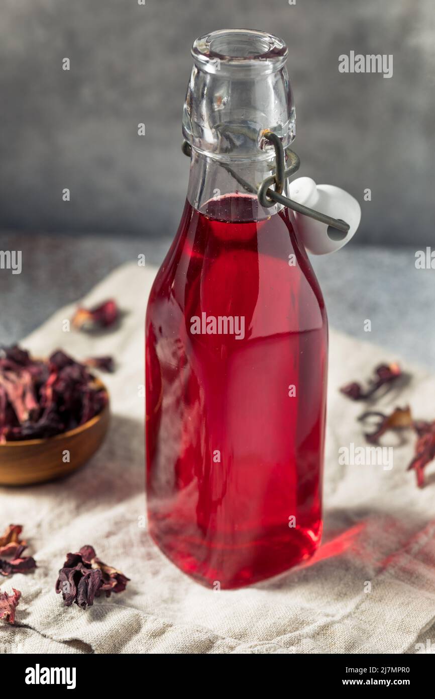 Hibiscus simple syrup hi-res stock photography and images - Alamy