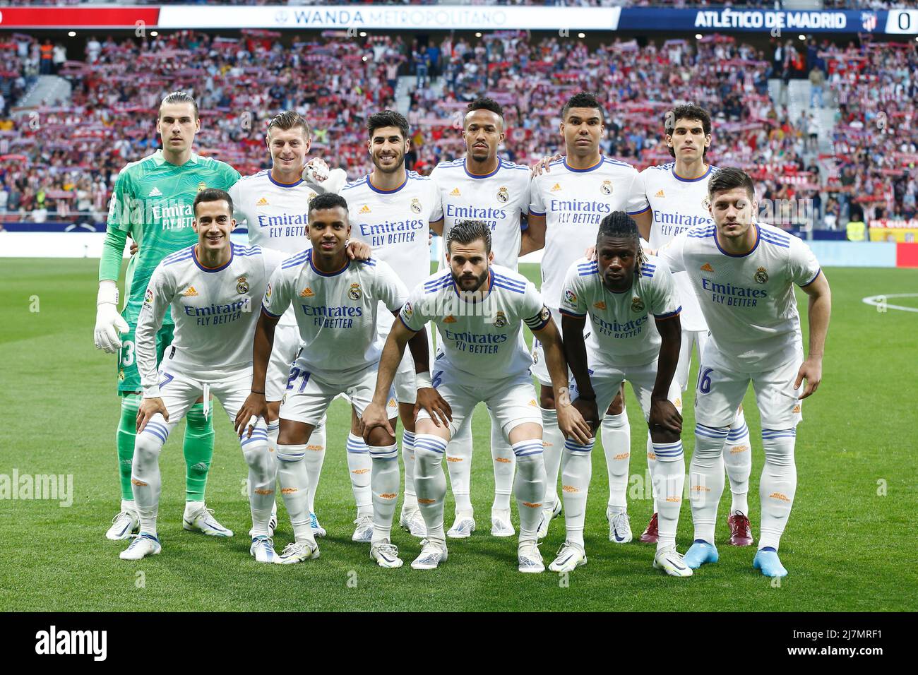 Real madrid team group line up hi-res stock photography and images - Alamy