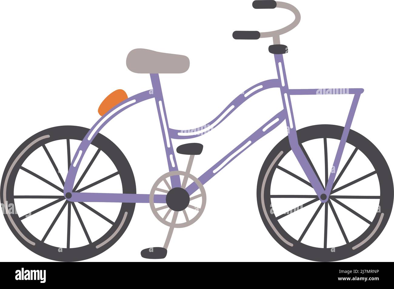Lilac bike Stock Vector Images - Alamy