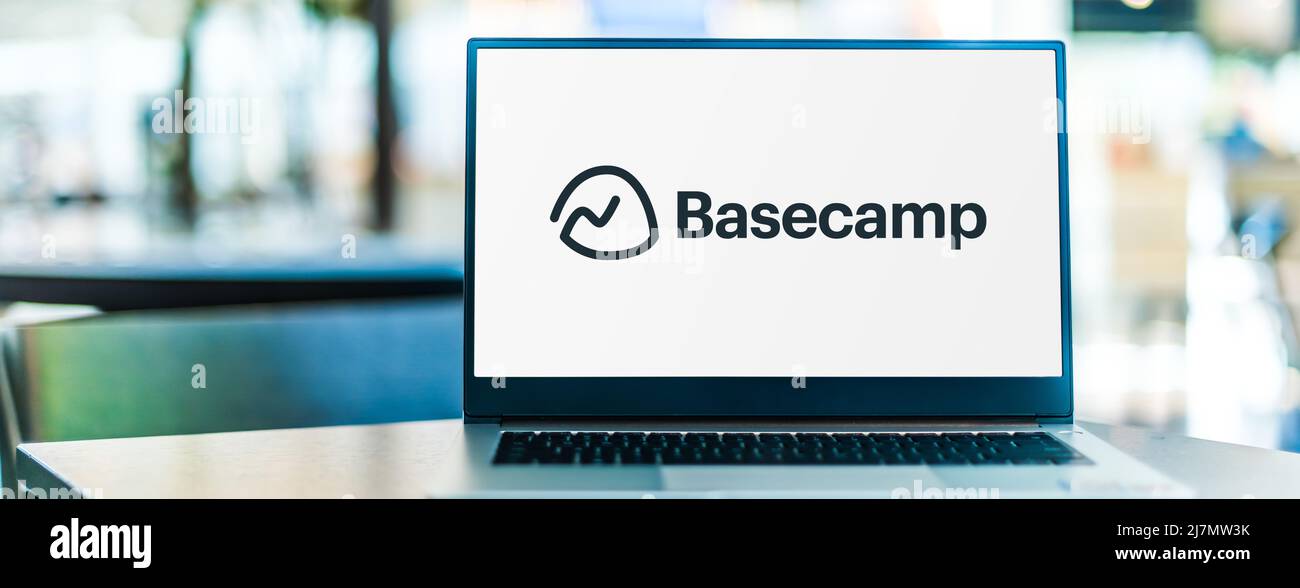 Basecamp logo hi-res stock photography and images - Alamy