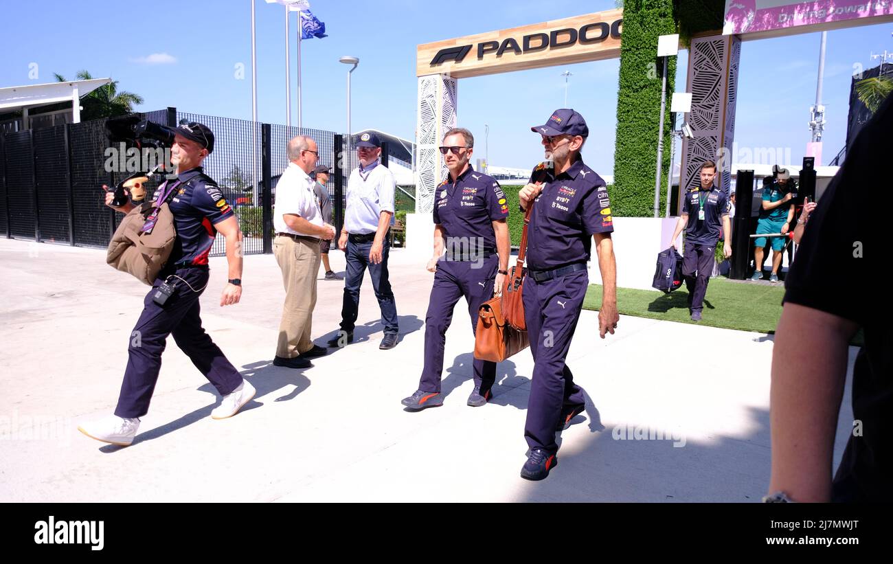 May 6th, 2022: Christian Horner, Team Chief for Red Bull Racing during ...