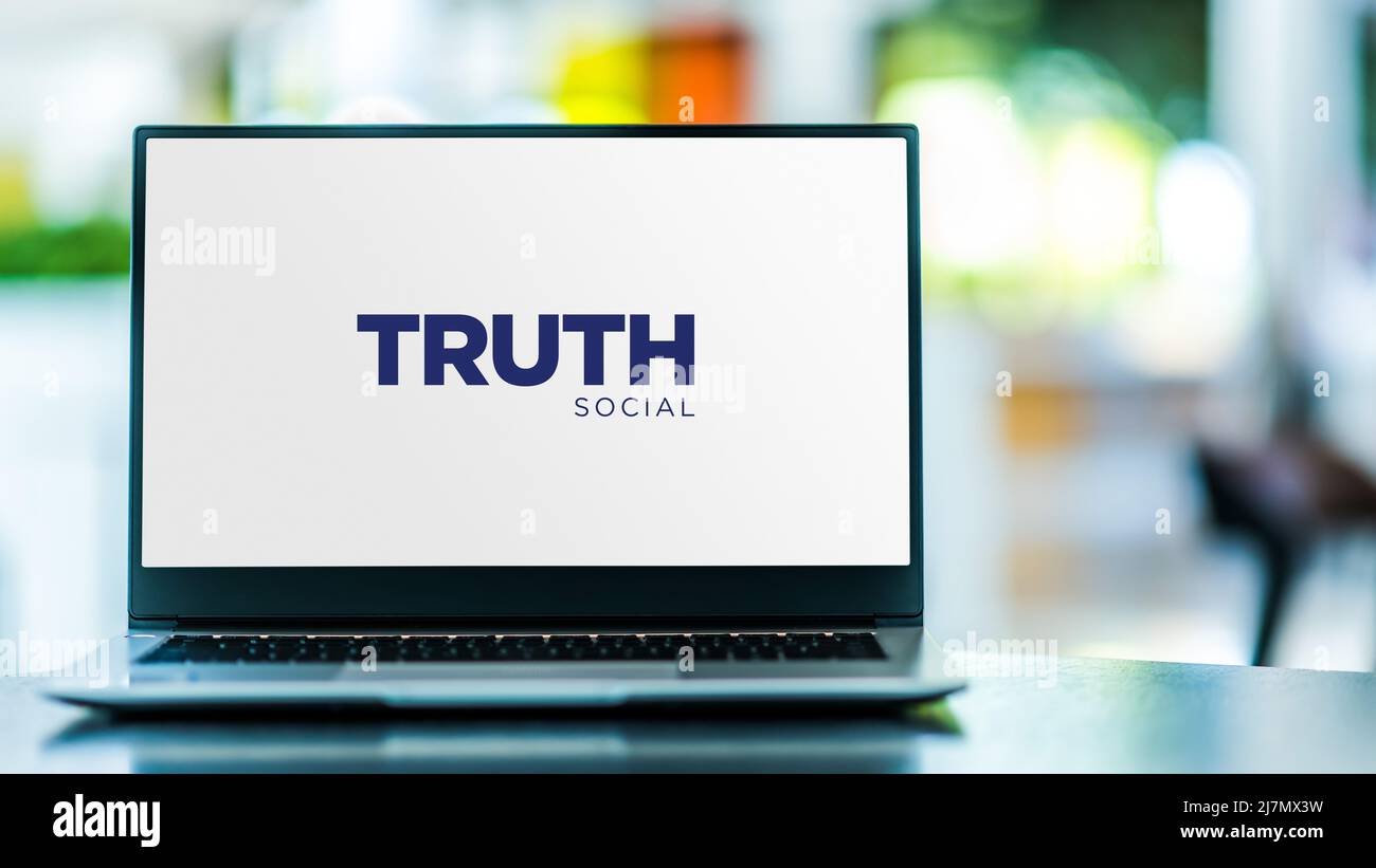 Truth social logo hi-res stock photography and images - Alamy