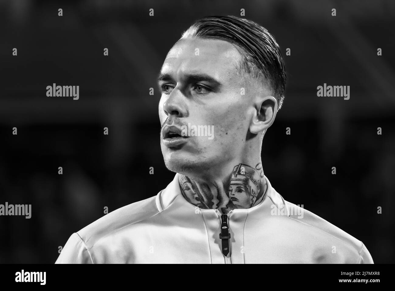 Rick karsdorp of as roma Black and White Stock Photos & Images - Alamy