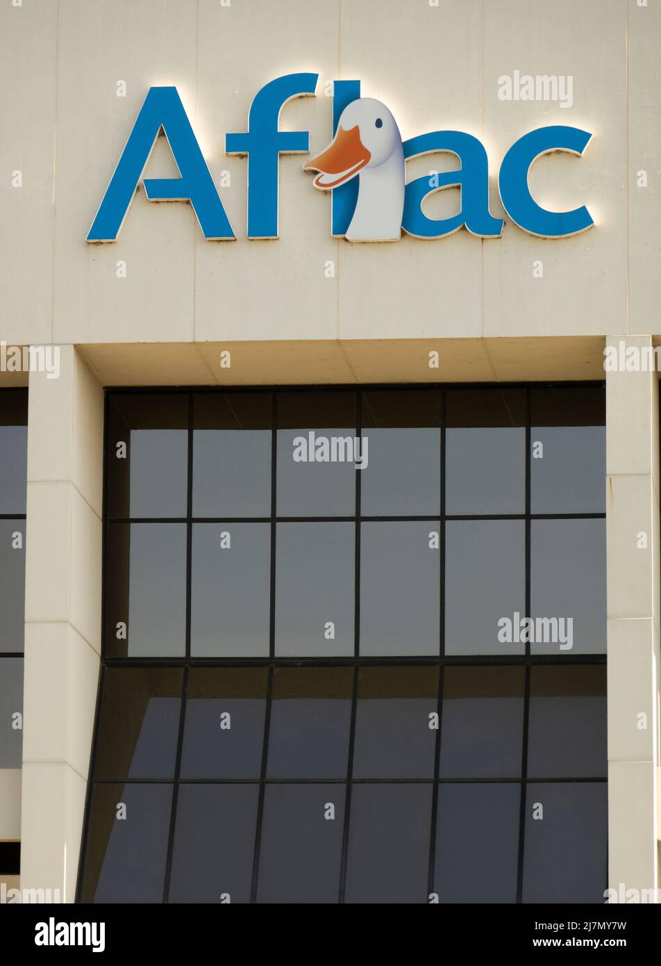 Aflac logo hi-res stock photography and images - Alamy