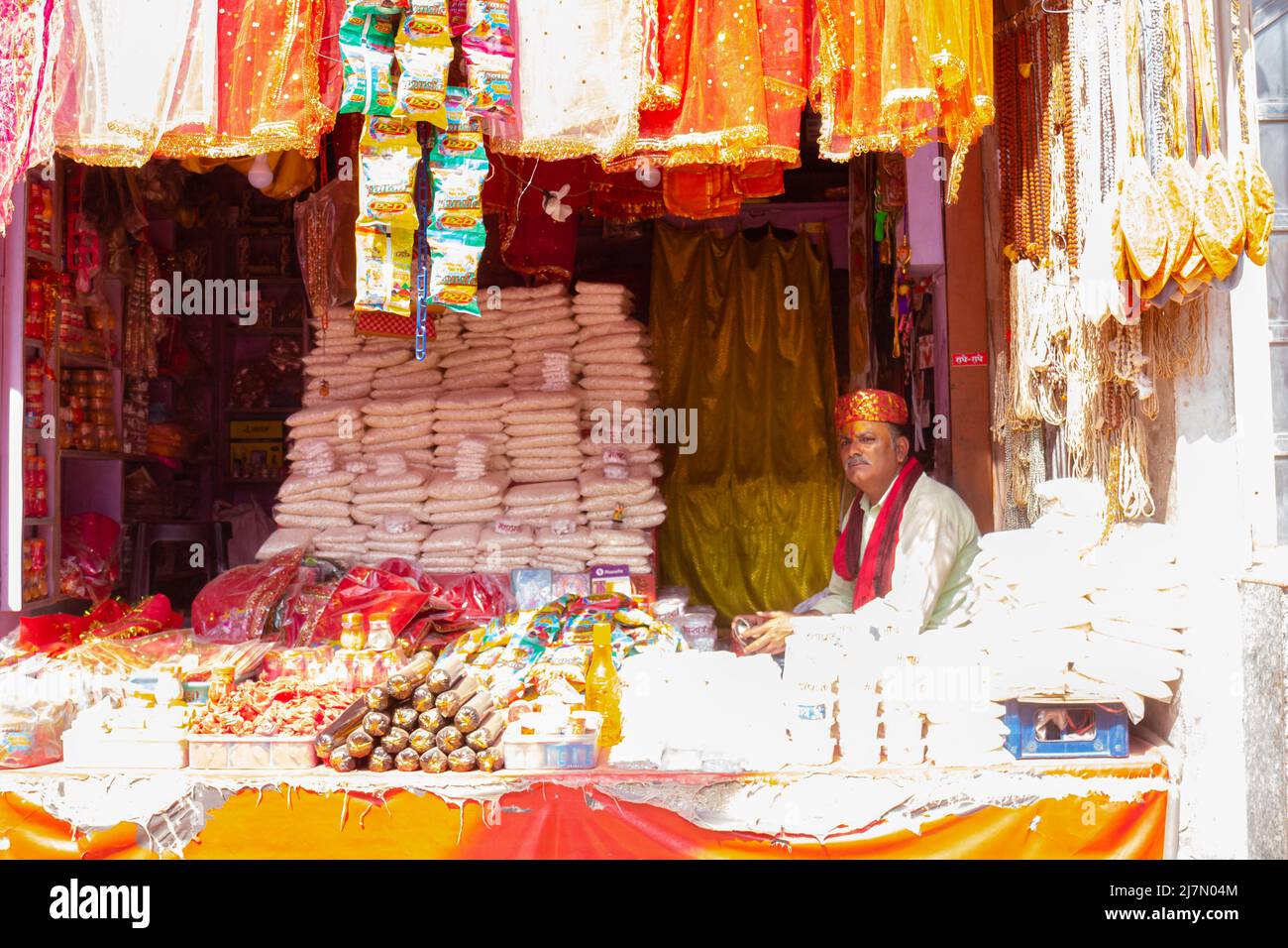 Barsana, Uttar Pradesh, India - March 2022: Portrait on Indian people ...