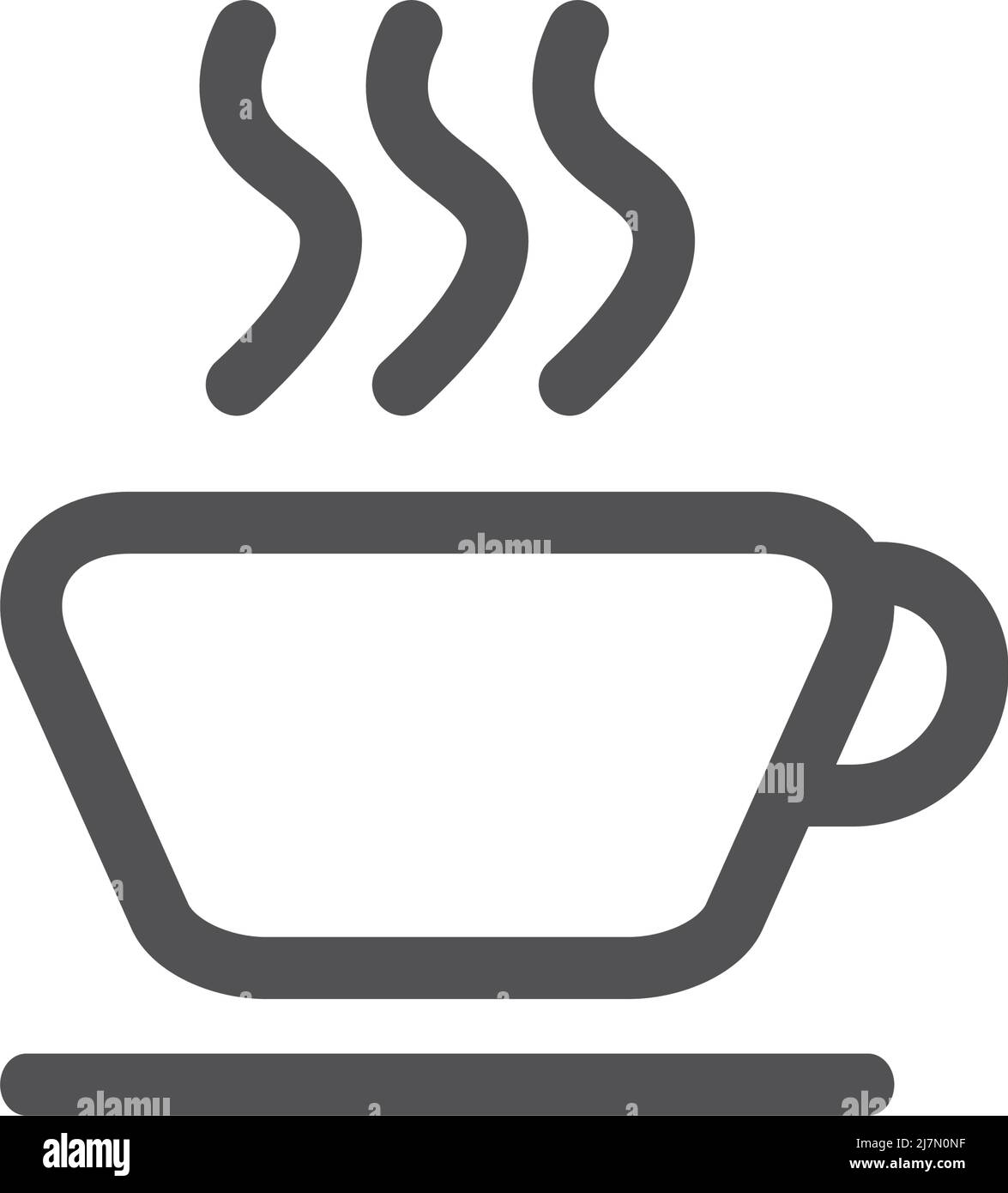 Cafe vector icon editable Stock Vector Images - Alamy