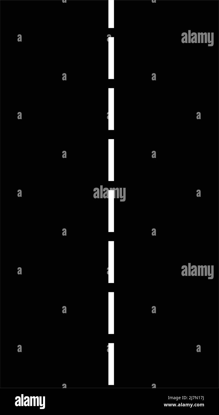 Simple road silhouette icon. Editable vector Stock Vector Image & Art ...