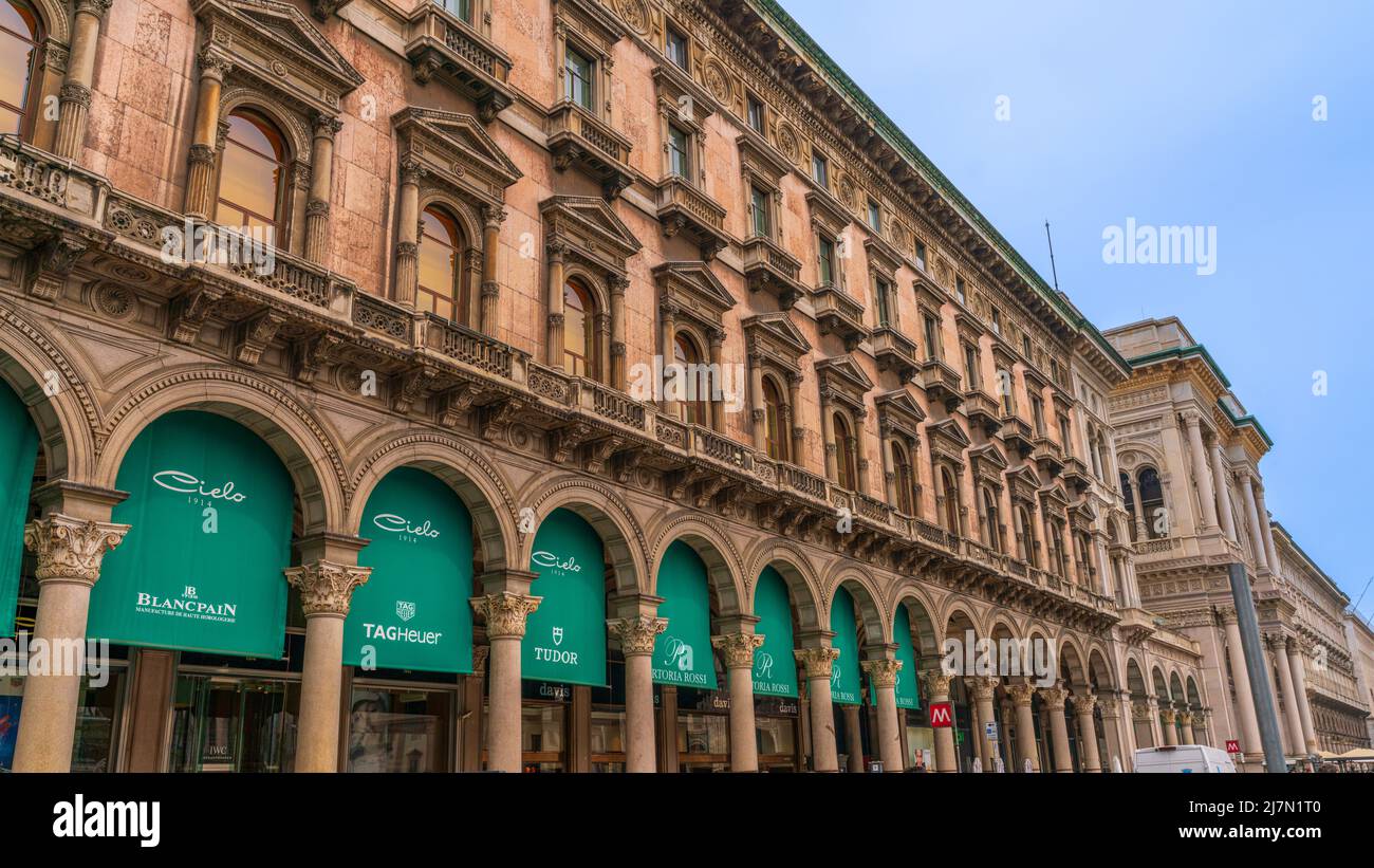 Pictures from the latest visit in Milano april 2022 Stock Photo - Alamy