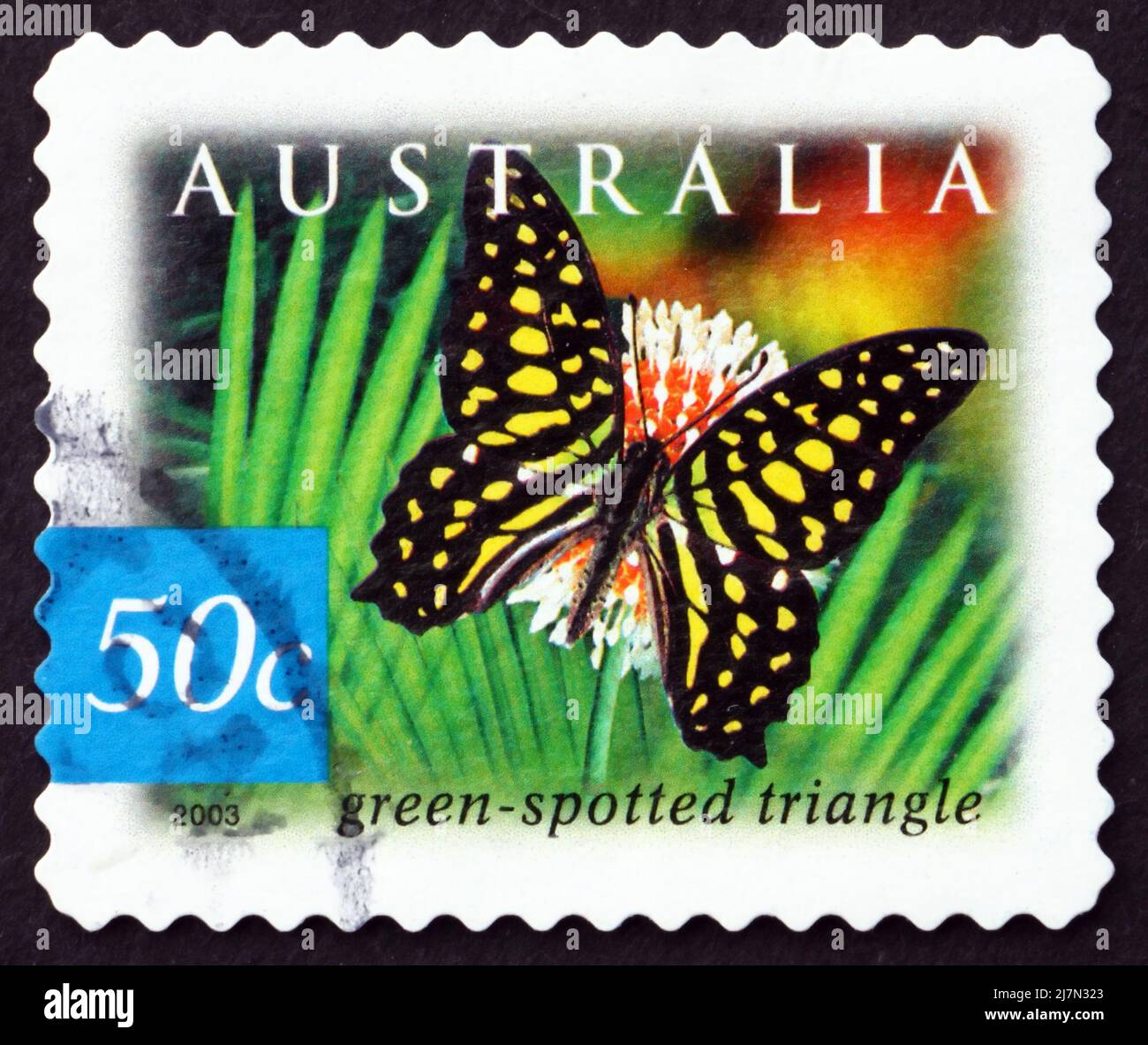 AUSTRALIA - CIRCA 2003: a stamp printed in the Australia shows Green ...