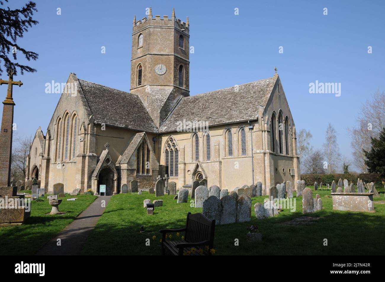 St Mary's Church, Uffington, Oxfordshire Stock Photo - Alamy