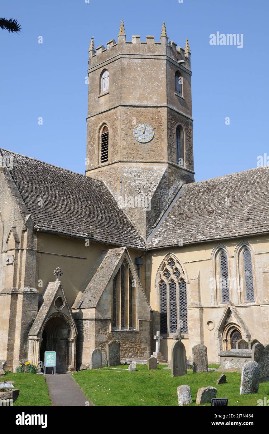 St Mary's Church, Uffington, Oxfordshire Stock Photo - Alamy