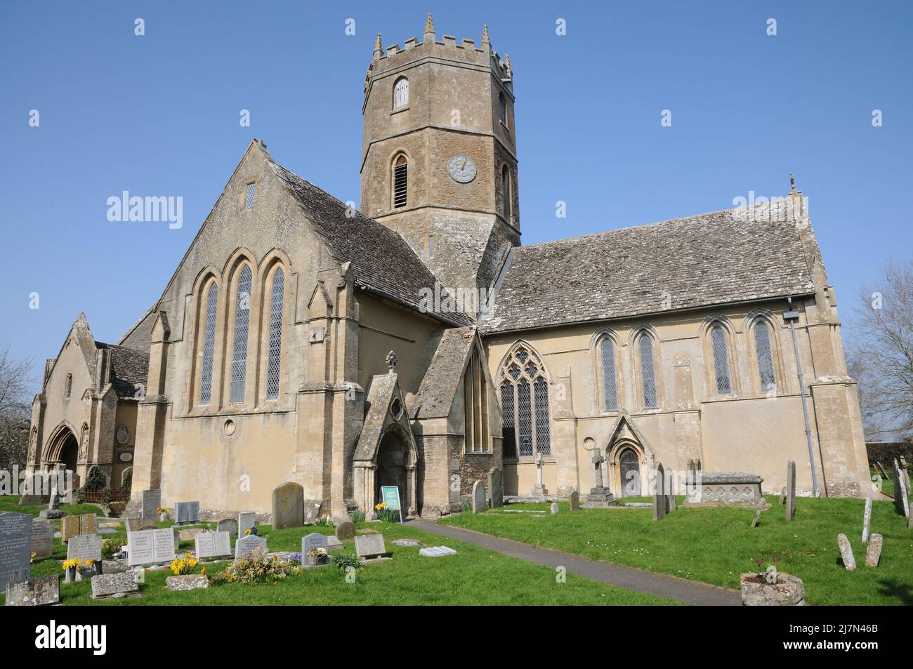 St Mary's Church, Uffington, Oxfordshire Stock Photo - Alamy