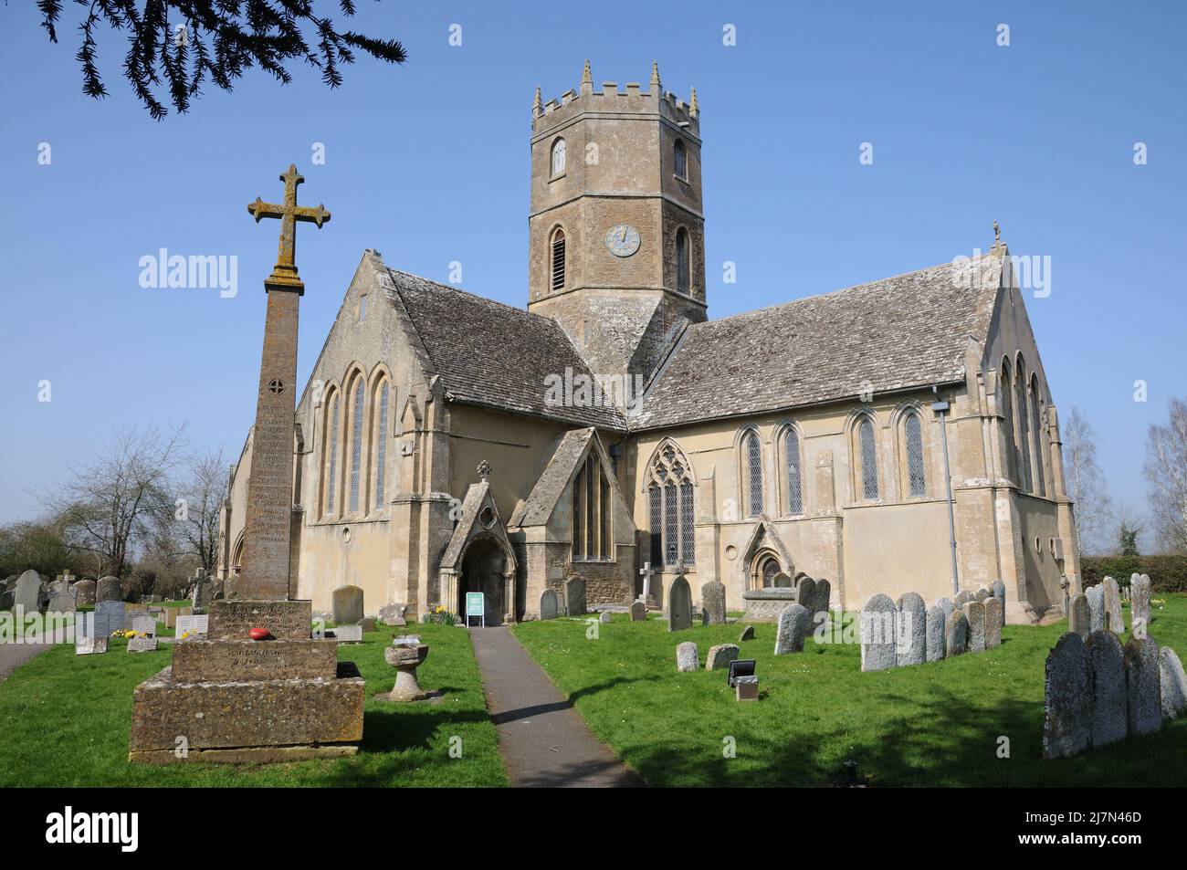 St Mary's Church, Uffington, Oxfordshire Stock Photo - Alamy