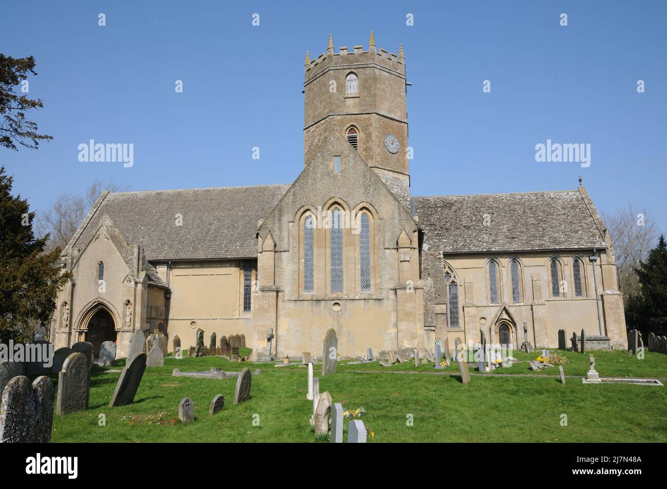 St Mary's Church, Uffington, Oxfordshire Stock Photo - Alamy