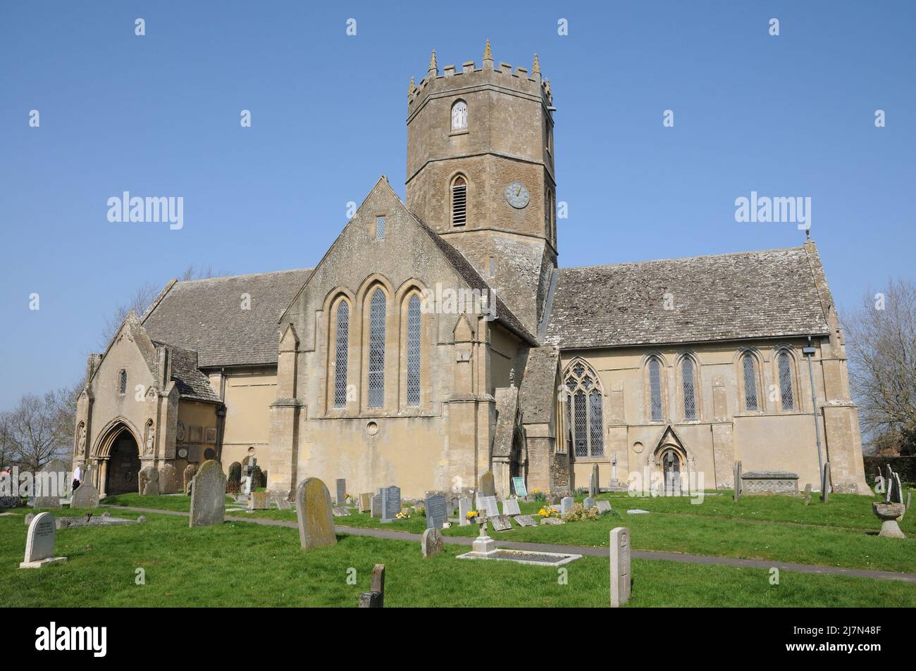 St Mary's Church, Uffington, Oxfordshire Stock Photo - Alamy