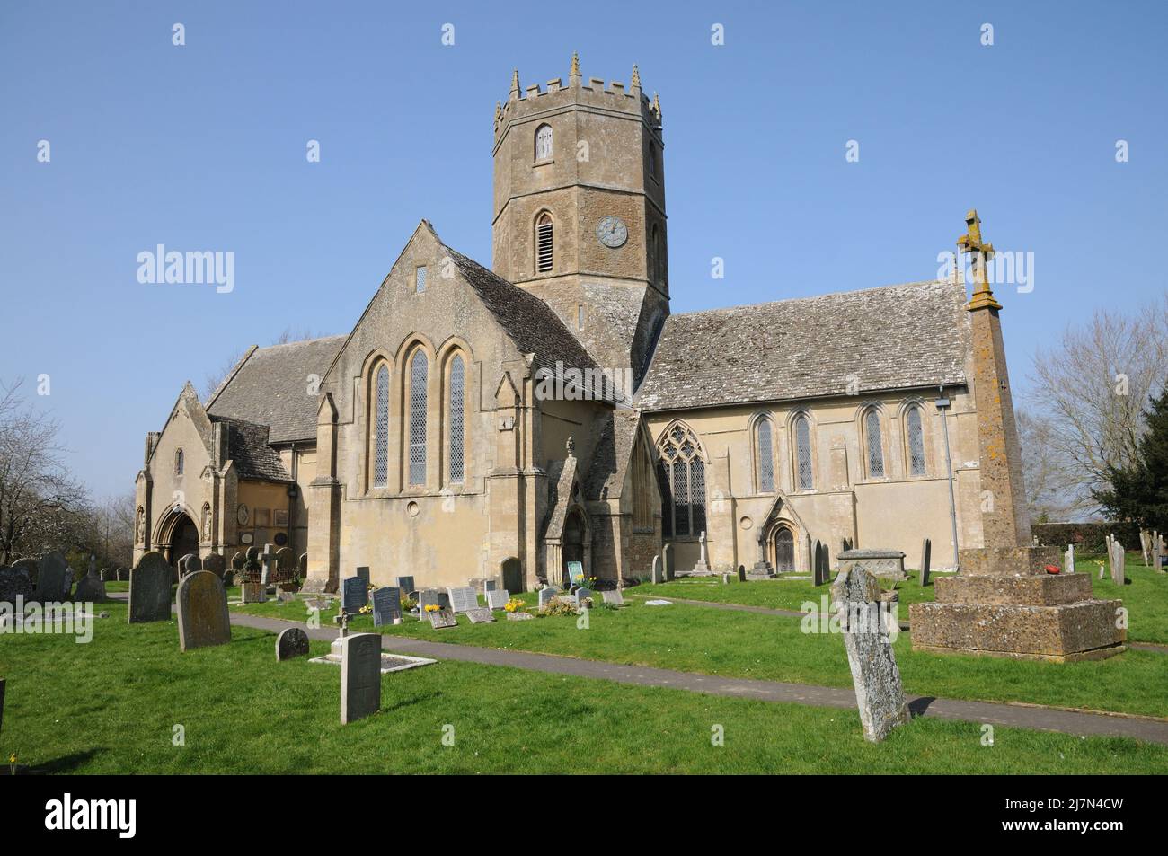 St Mary's Church, Uffington, Oxfordshire Stock Photo - Alamy