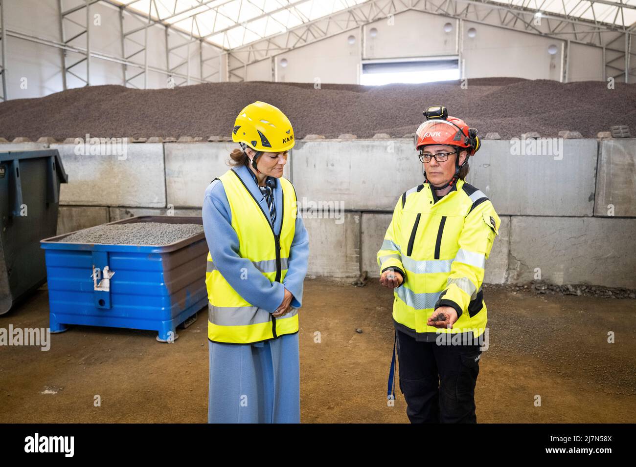 Prince Daniel and Crown Princess Victoria visit HYBRIT who are ...