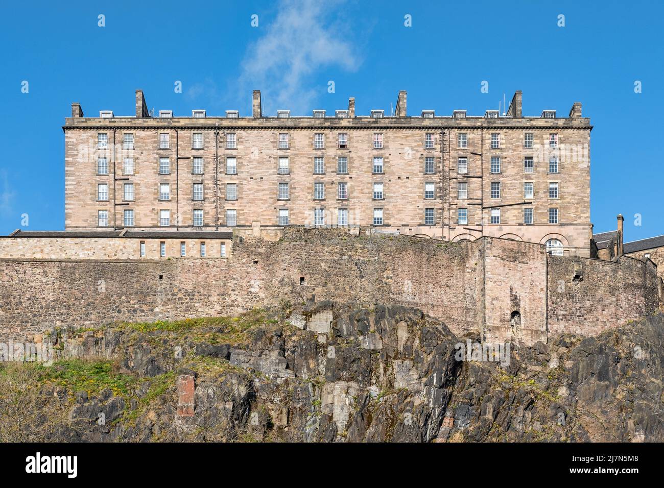 Ample views of the New Barracks built in 1799 to accommodate Scottish ...