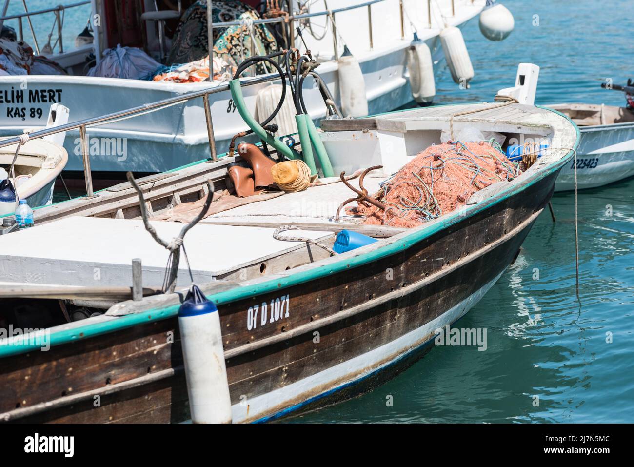 Turkish fishing nets hi-res stock photography and images - Alamy
