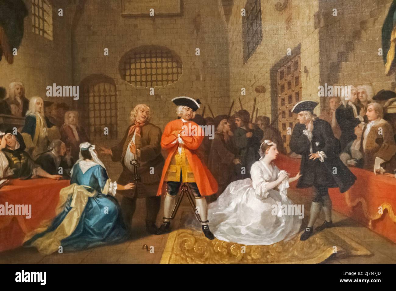 Hogarth a scene from the beggar's opera hi-res stock photography and ...