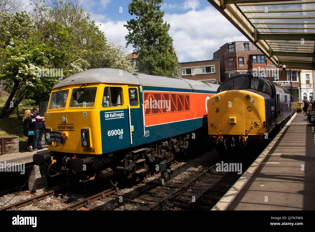 Swanage railway diesel gala 2022 Stock Photo - Alamy