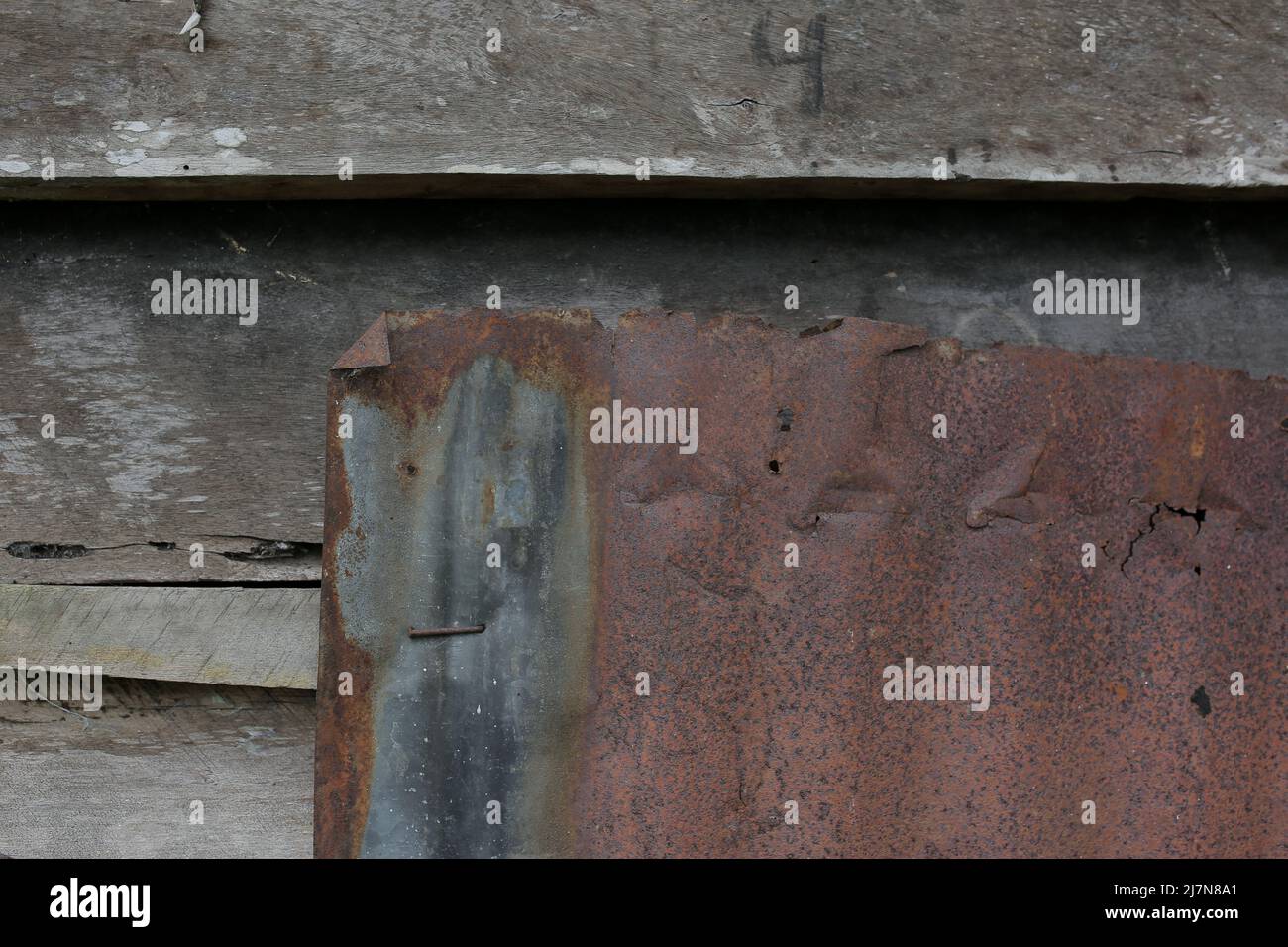 trash near the house and started to decompose Stock Photo - Alamy