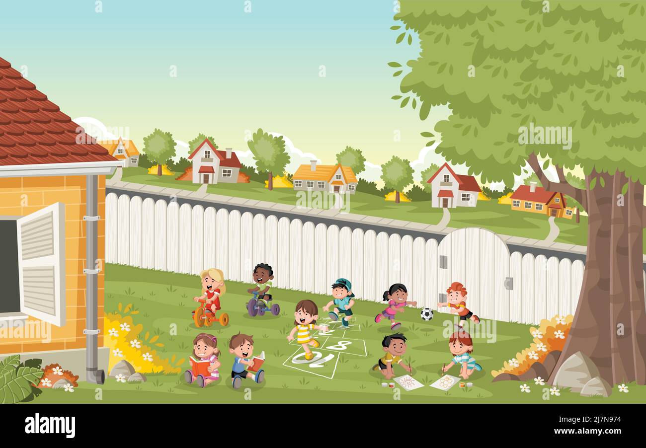 Suburban Community For Kids