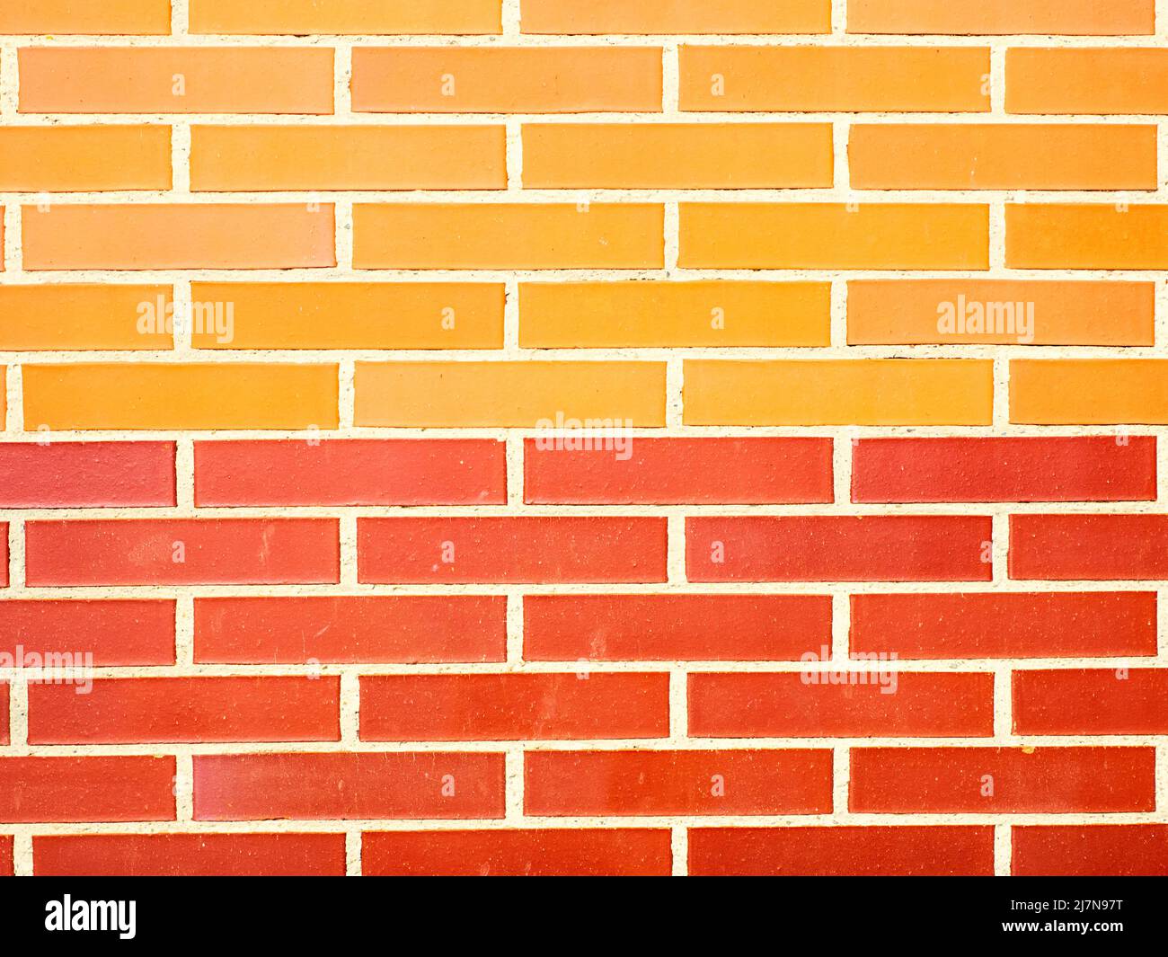 Facade of red ceramic bricks Stock Photo - Alamy