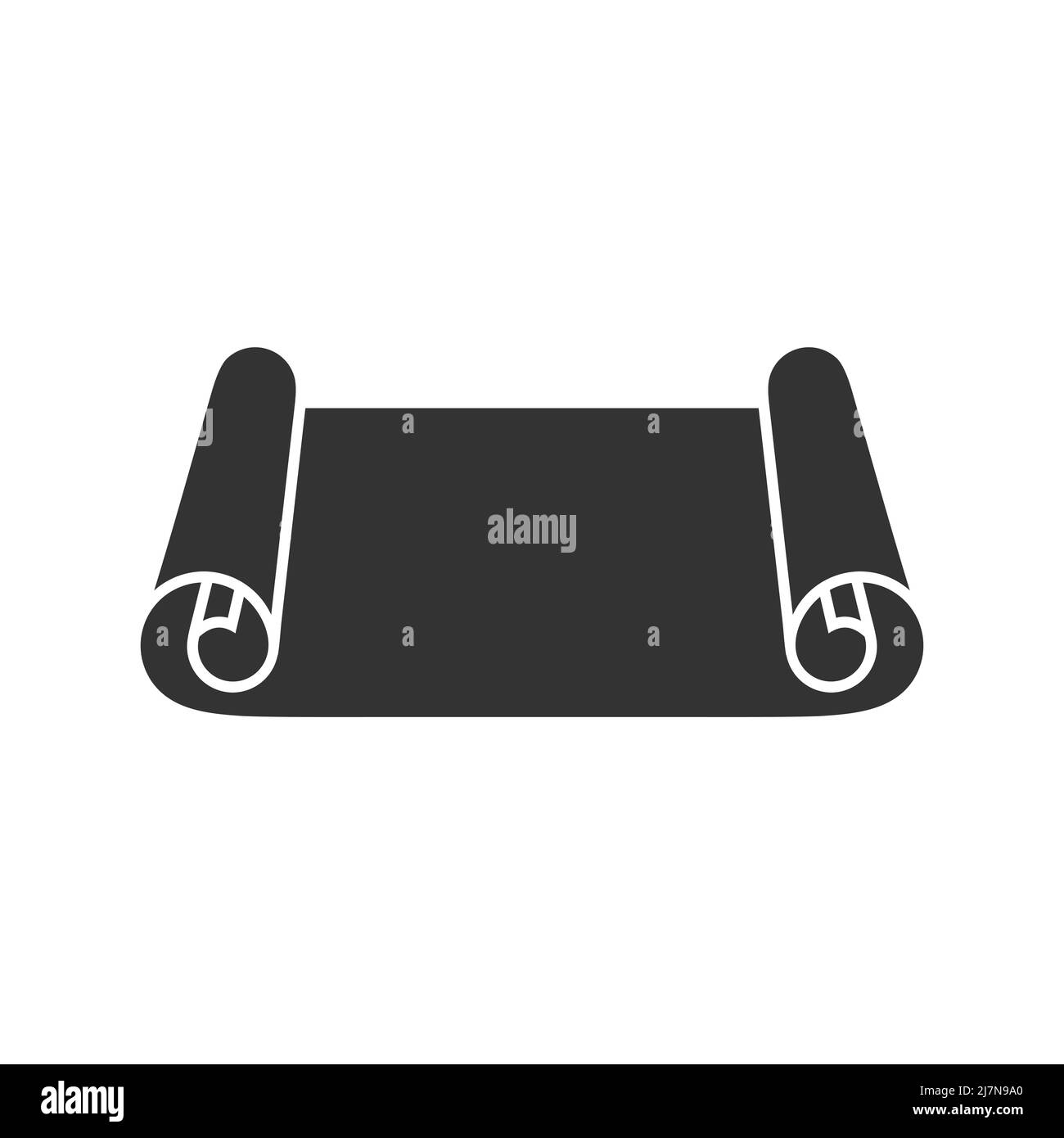 Vector image of a book, scroll and manuscript Stock Vector Image & Art ...