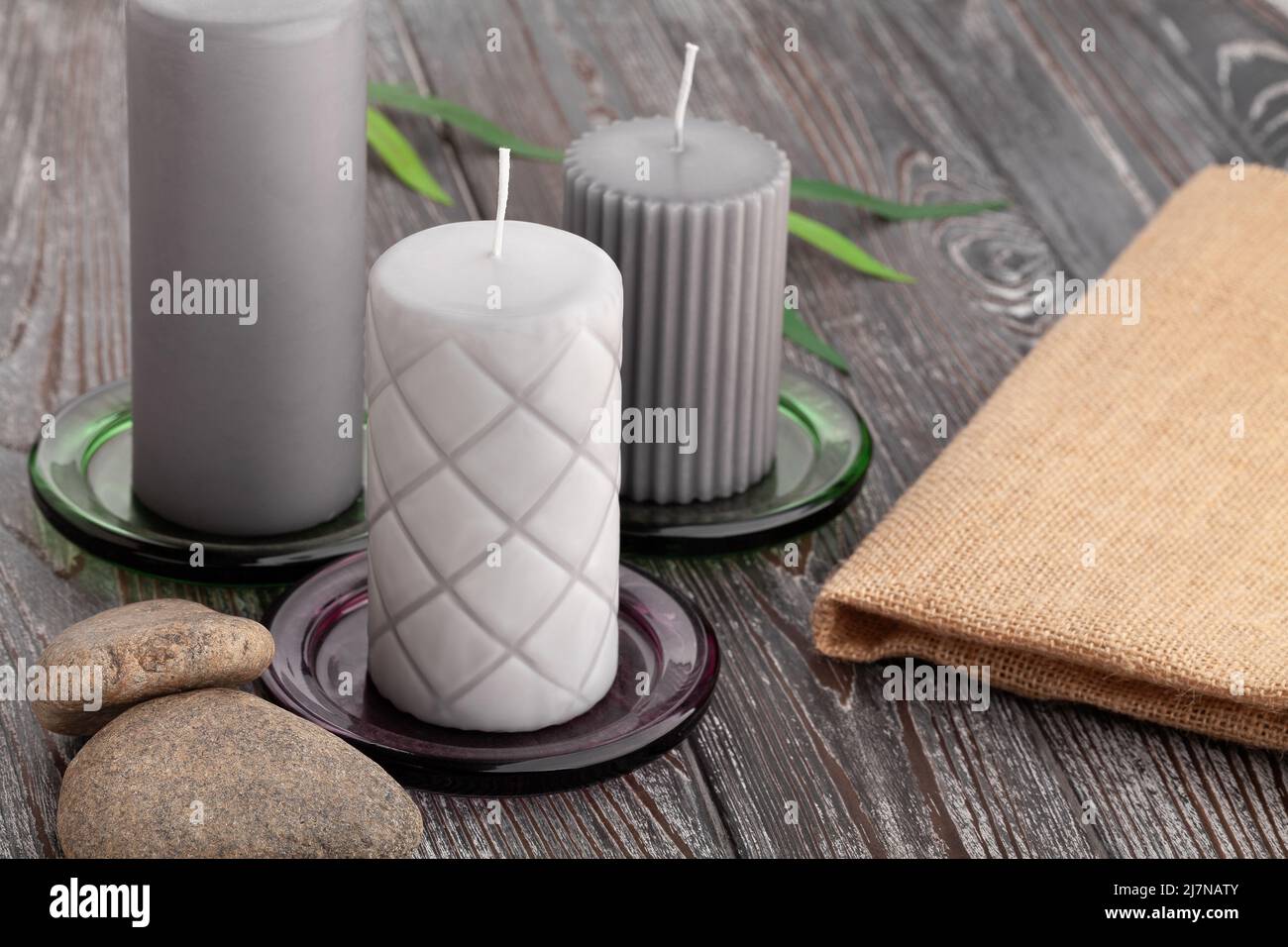 Group of candles hi-res stock photography and images - Alamy