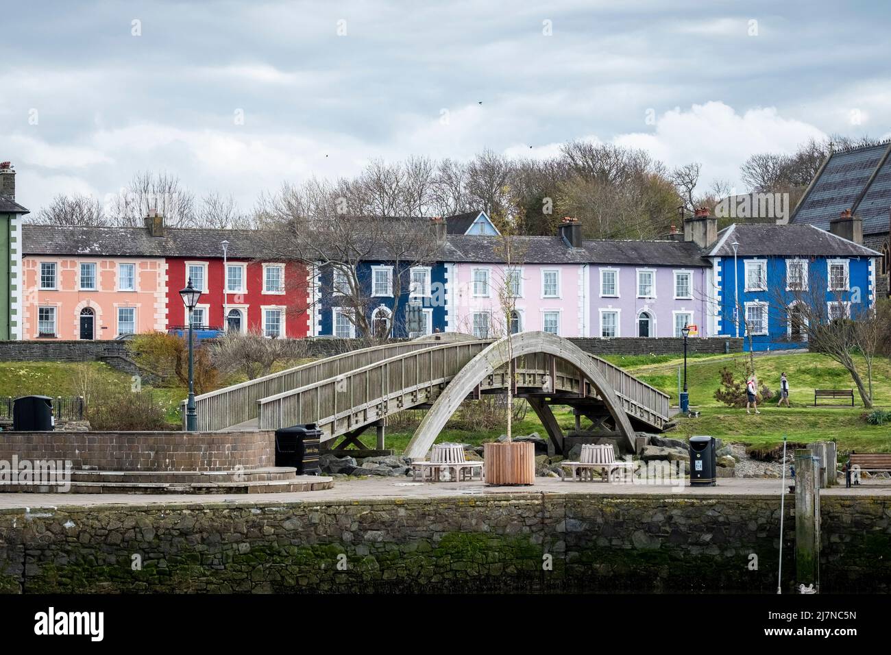 Aberaeron, Ceredigion, Wales Stock Photo - Alamy