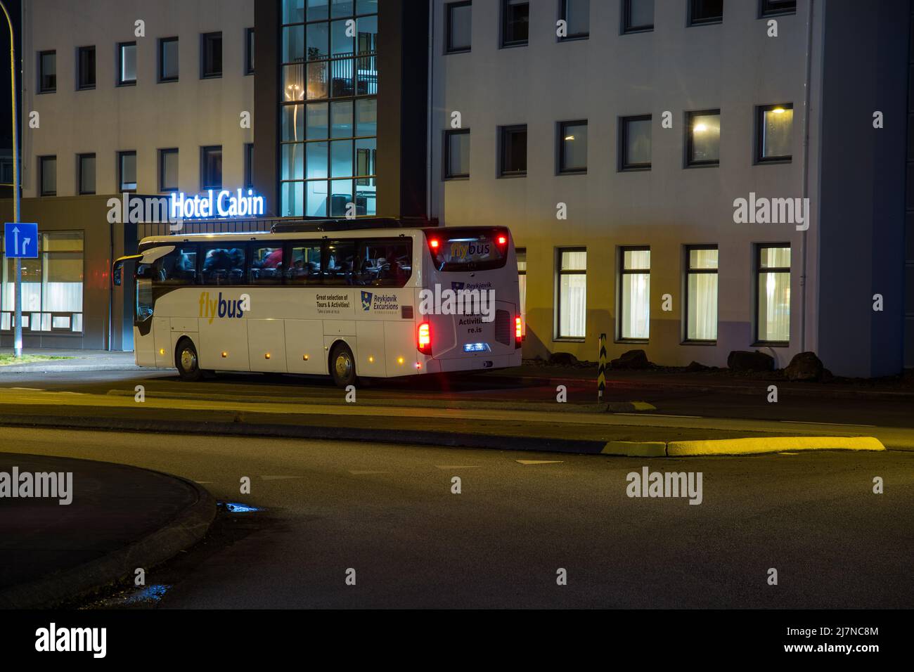 Reykjavik bus tour hi-res stock photography and images - Alamy