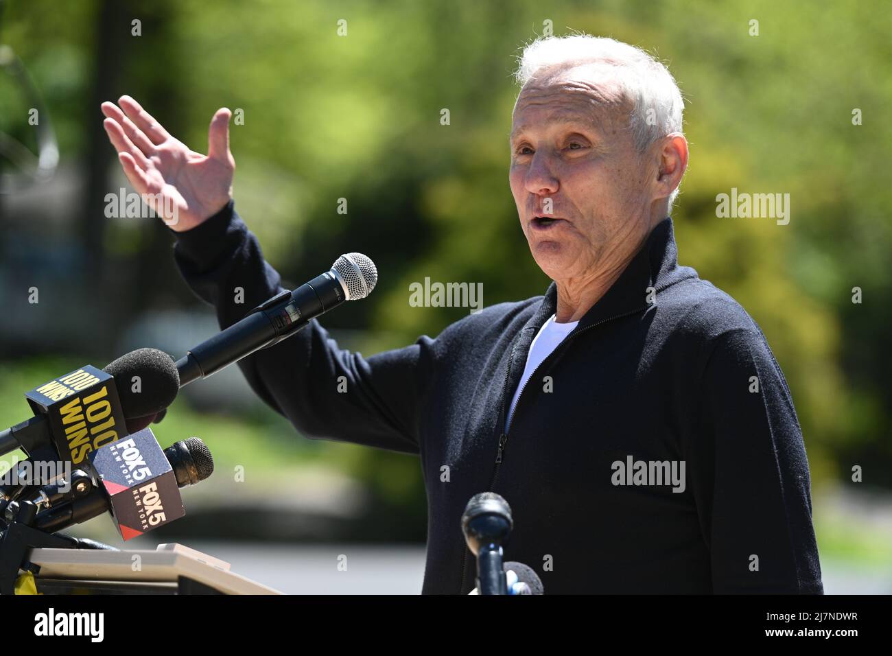 Ian Schrager, co-founder of Studio 54, attends a press conference ...