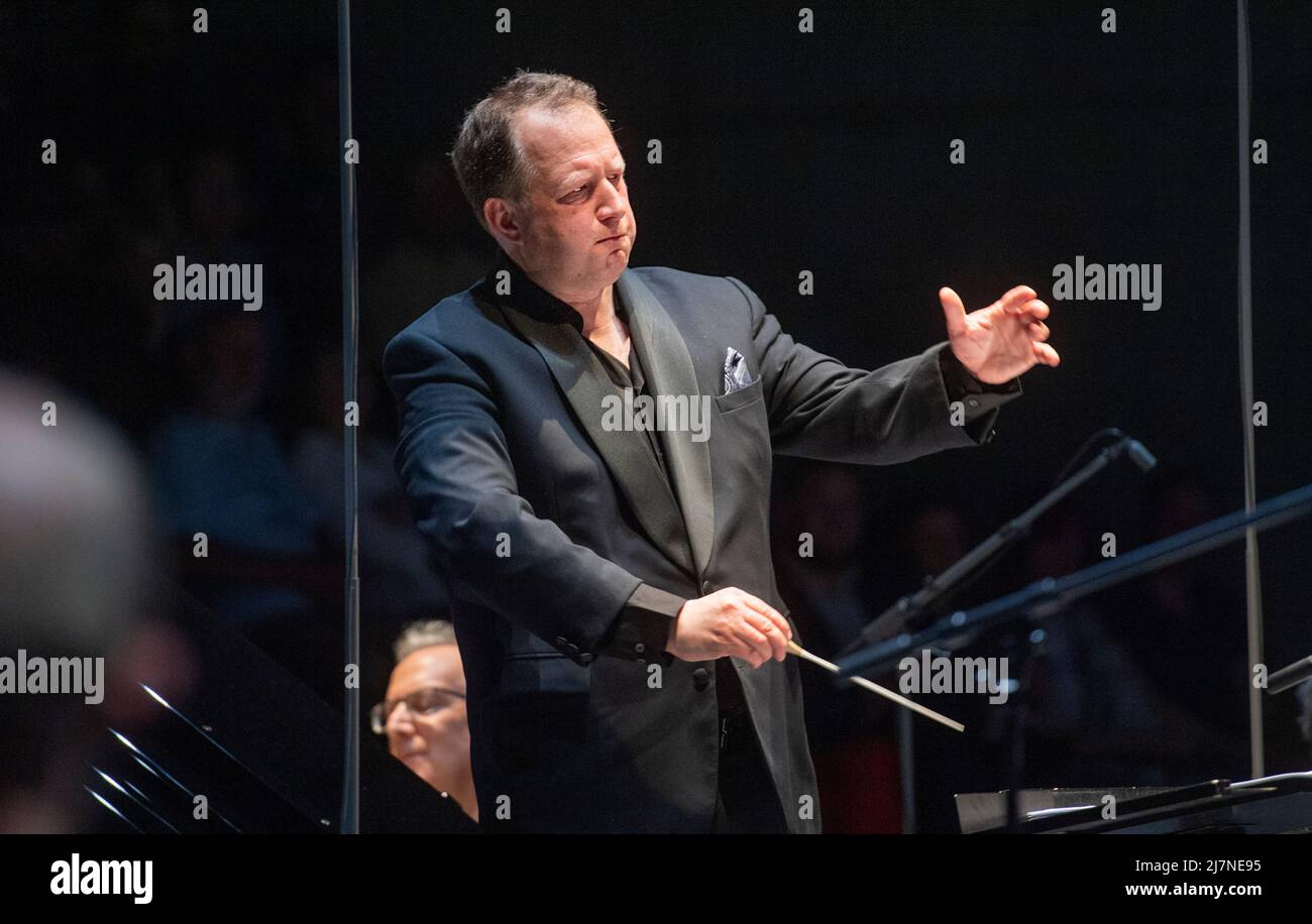 Prague, Czech Republic. 10th May, 2022. Conductor David Robert Coleman ...