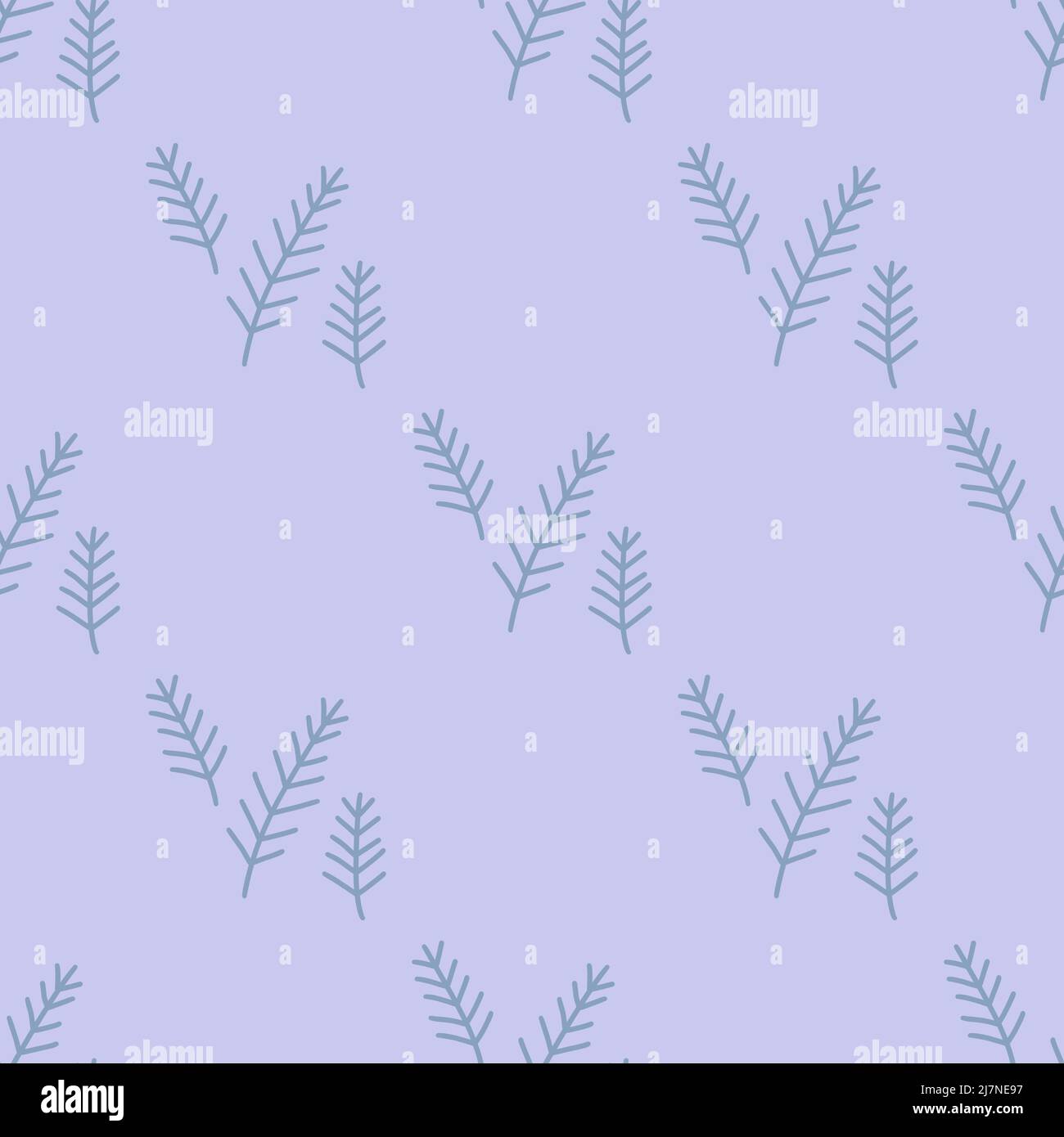 Floral seamless leaves branches pattern for fabrics and packaging and ...