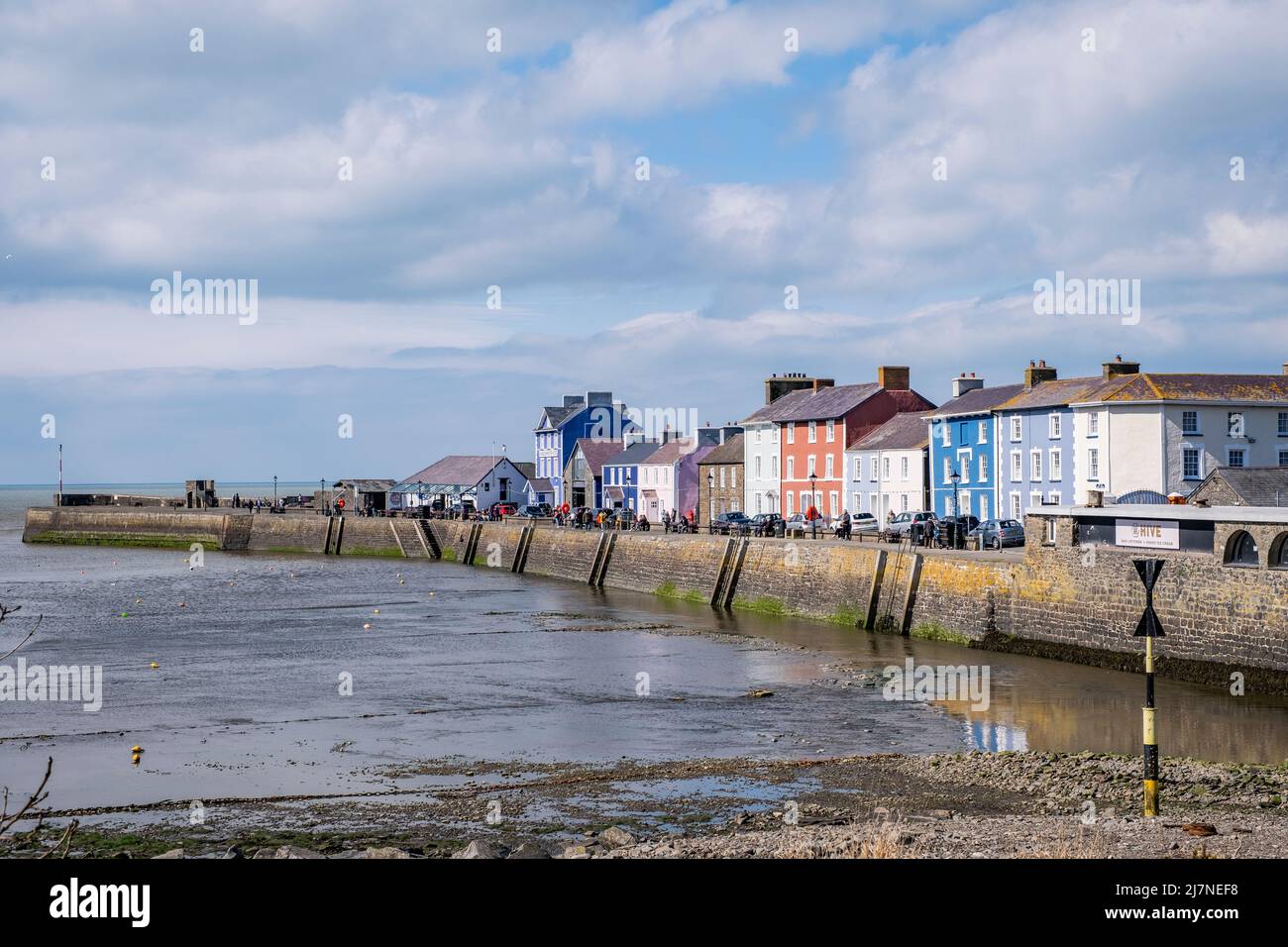 Aberaeron, Ceredigion, Wales Stock Photo - Alamy