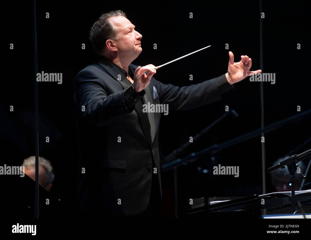 Prague, Czech Republic. 10th May, 2022. Conductor David Robert Coleman ...