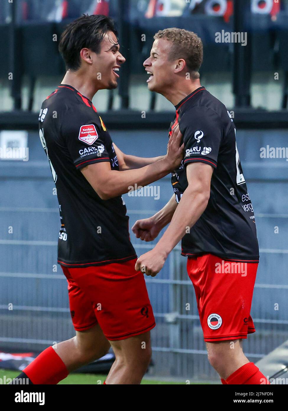 ROTTERDAM, NETHERLANDS - MAY 10: Kenzo Goudmijn of Excelsior Rotterdam ...